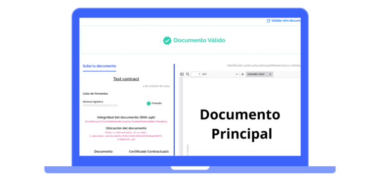 Cómo validar documentos digitales con Contractualis paso a paso - Contractualis